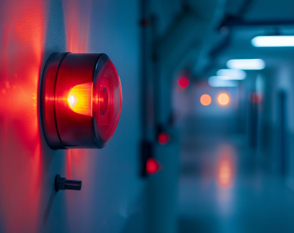 Bluetooth Indoor/Outdoor Smart PIR Audio Jack Sensor White Wave